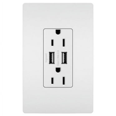 Plugmold Multi Outlet Strip 10 Single 15 Amp Outlets Steel Ivory ...