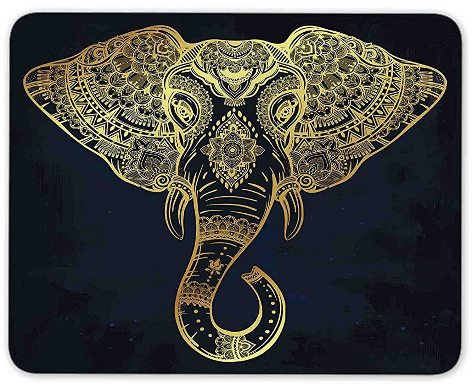 POPCreation The Golden Elephant Mouse pads Gaming Mouse Pad 9.84x7.87 ...