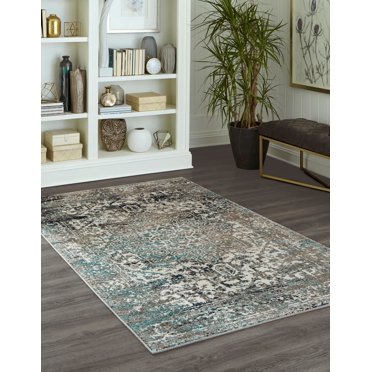 Unique Loom Medallion Richmond Rug Pink/Ivory 7' 10" x 10' Oval ...