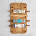 The Pioneer Woman 26-inch x 14-inch Wood Rolling Pin Rack - Walmart.com