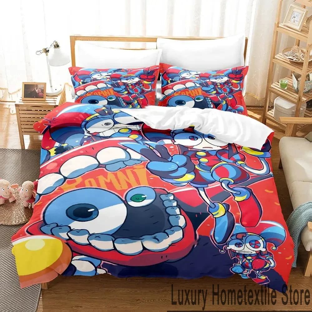 Click here for Yingd Cartoon Amazing Digital Circus Bedding Set B... prices