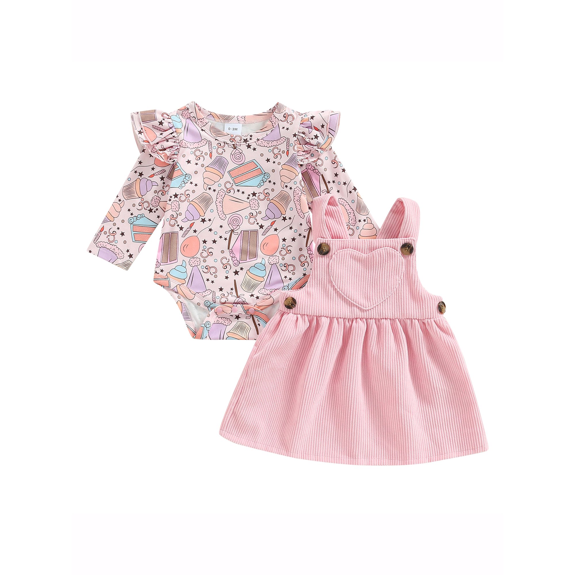 Click here for Nituyy Baby Girl Fall 2pcs Suitset  Ice Cream Prin... prices
