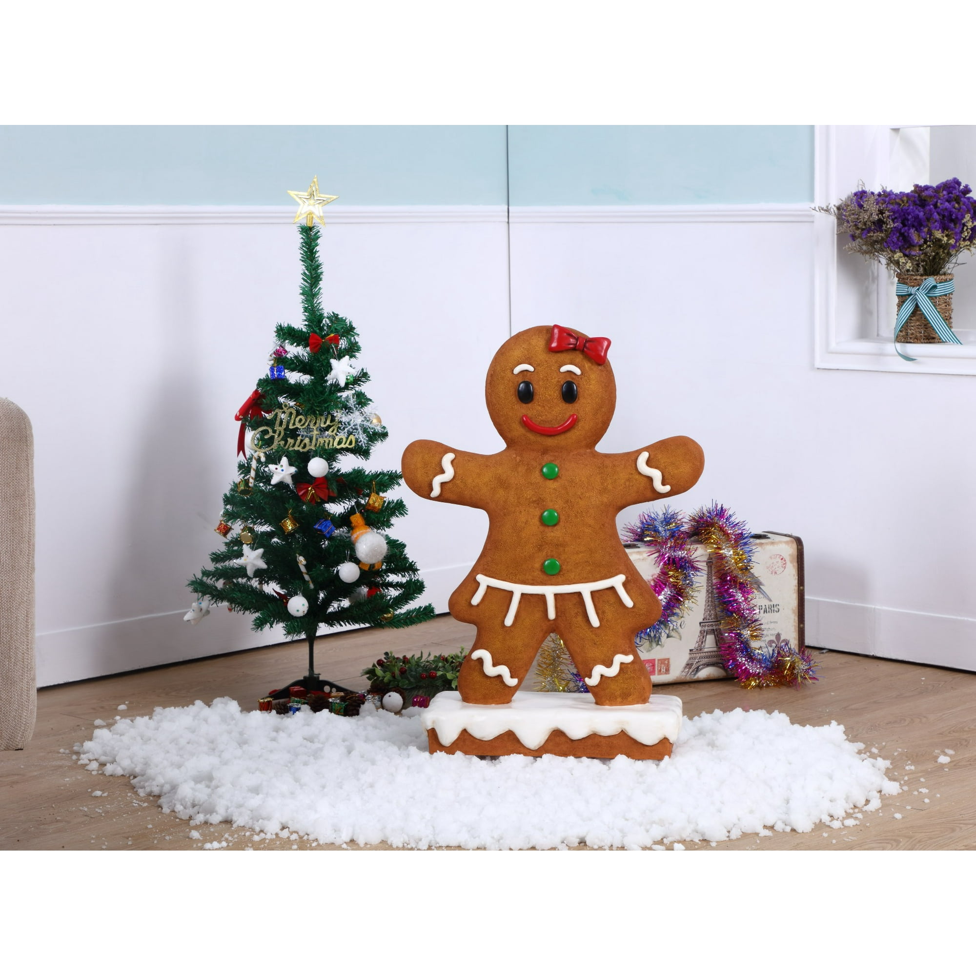 Click here for Hi-Line Gift Gingerbread Girl Statue prices
