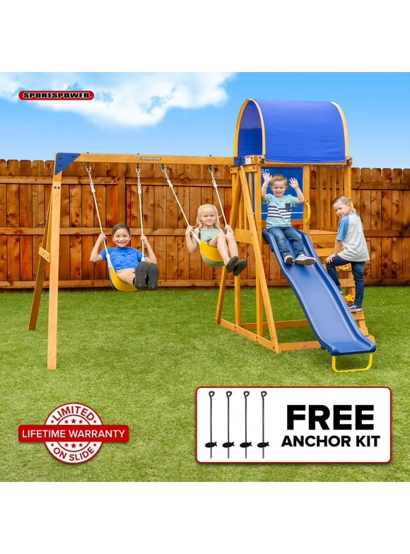 Wooden Swing Sets in Swing Sets - Walmart.com