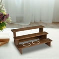 Sharplace Wood Display Riser Collectibles Display Stand Desktop ...