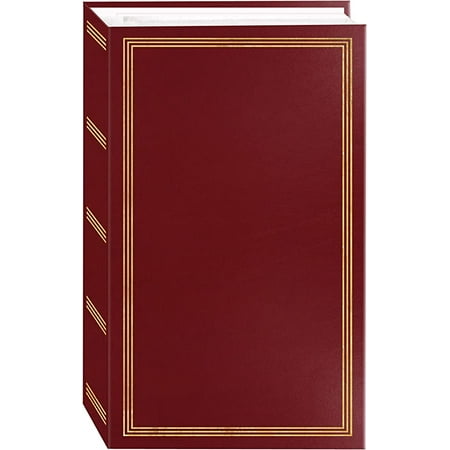 Pioneer Photo Albums STC-504 Burgundy Red Photo Album, 504 Pockets 4"x6 ...