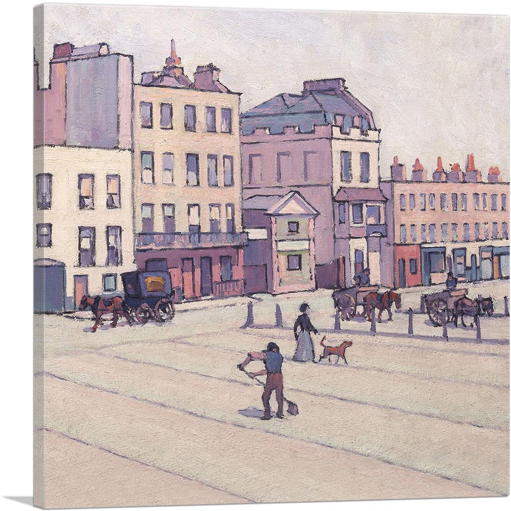 ARTCANVAS The Weigh House Cumberland Market 1914 Canvas Art Print by ...