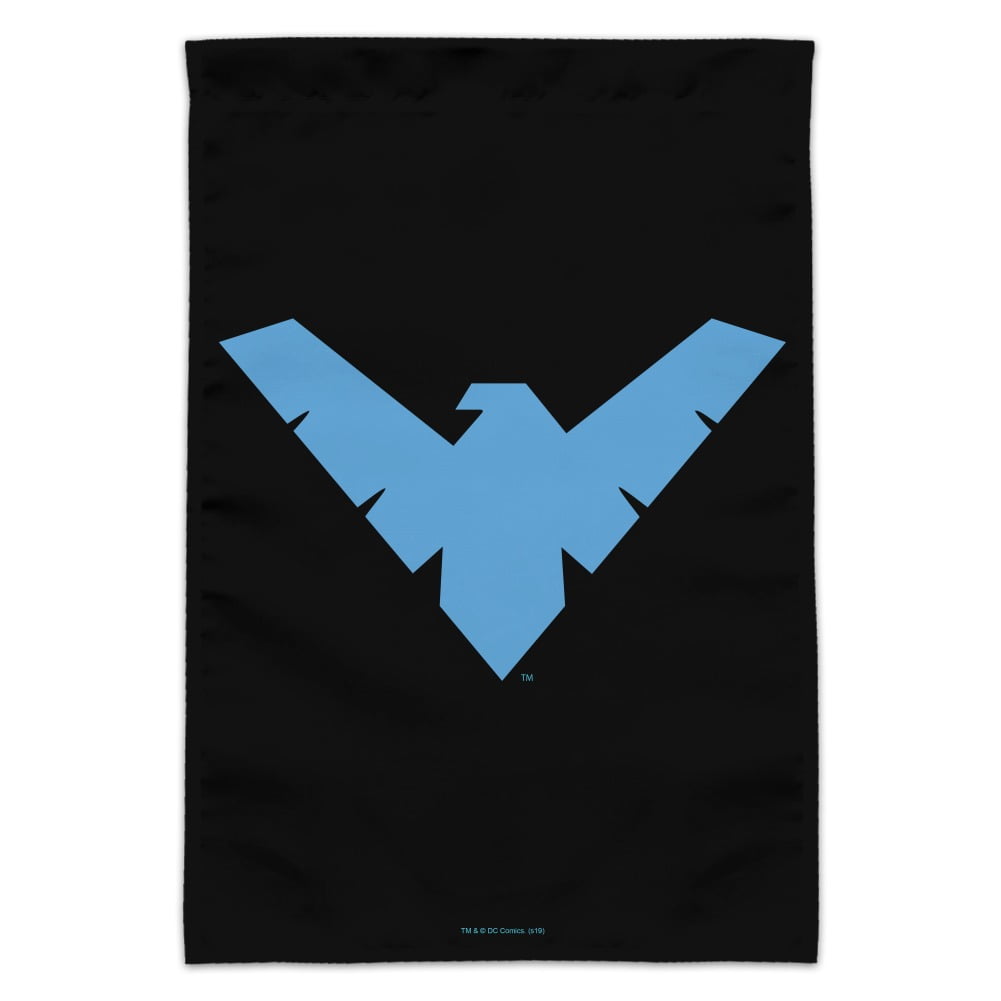 Batman Nightwing Logo Garden Yard Flag - Walmart.com