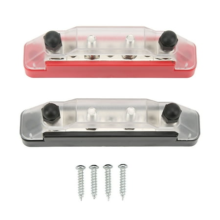 Power Distribution Block, 48V 150A Battery Terminal Distribution Block ...