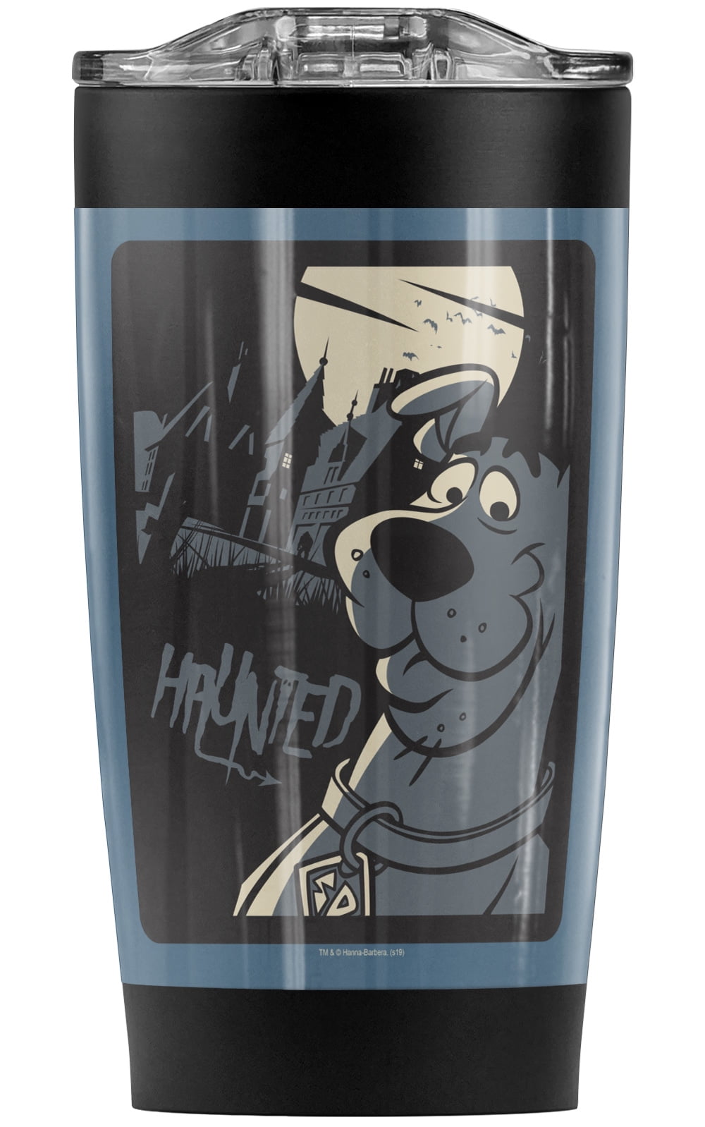 Scooby Doo Haunted Smirk Stainless Steel Tumbler 20 oz Coffee Travel ...