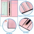 Bloom Checkbook Covers for Personal Checkbook, PU Leather Check Book ...