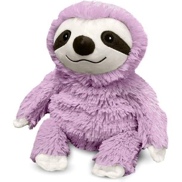 Intelex CP-SLO-PU Purple Sloth Warmies, 13-Inch Height, Stuffed Animals ...