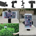 Tripod Mount Phone Clip Vertical Bracket 360 Degree Rotating Tripod ...