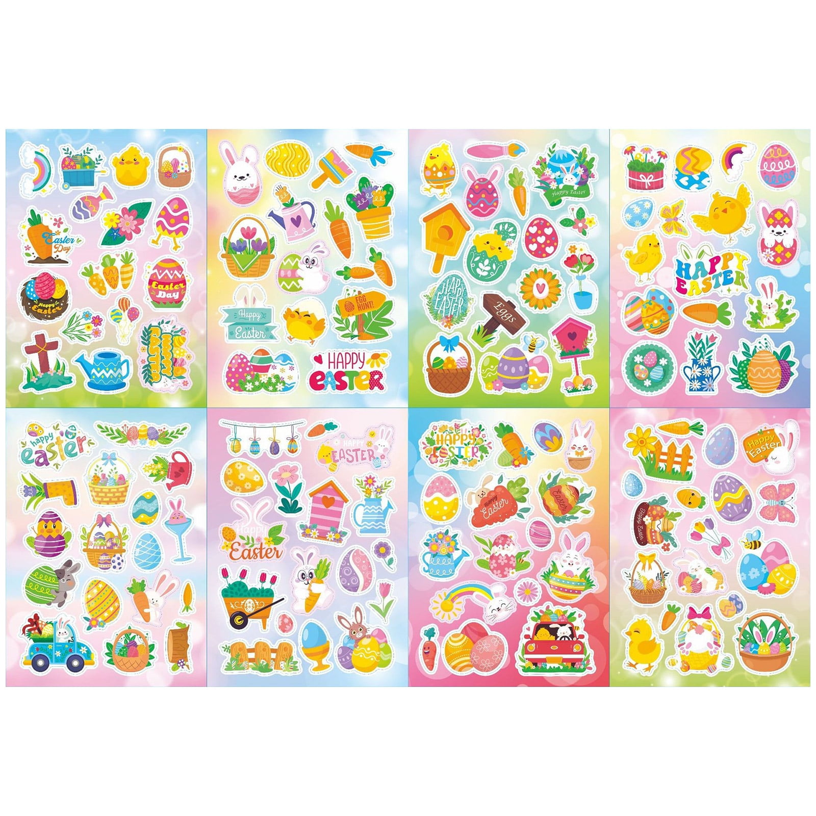 Click here for Linmoua 16 Sheets Easter Decorative Stickers - Ver... prices