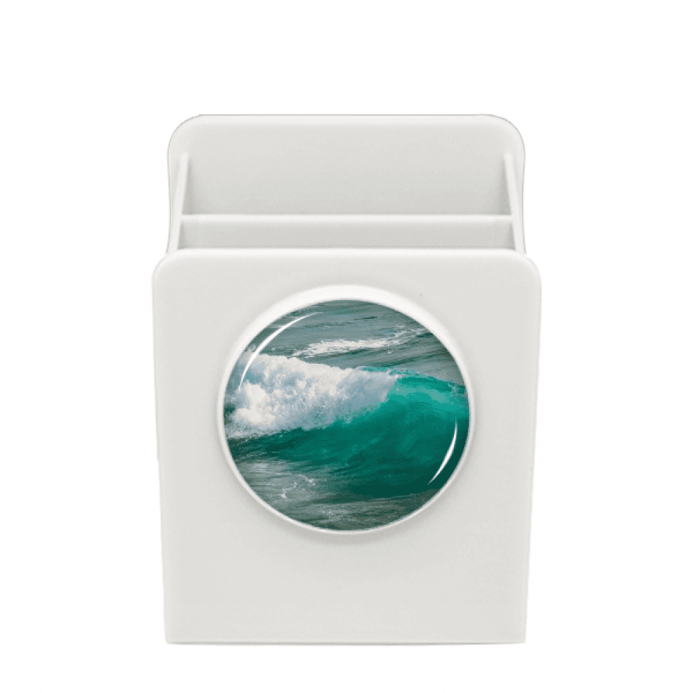 Spray Water Sea Wave Science Nature Picture Desk Pencil Holder Cup Pen ...