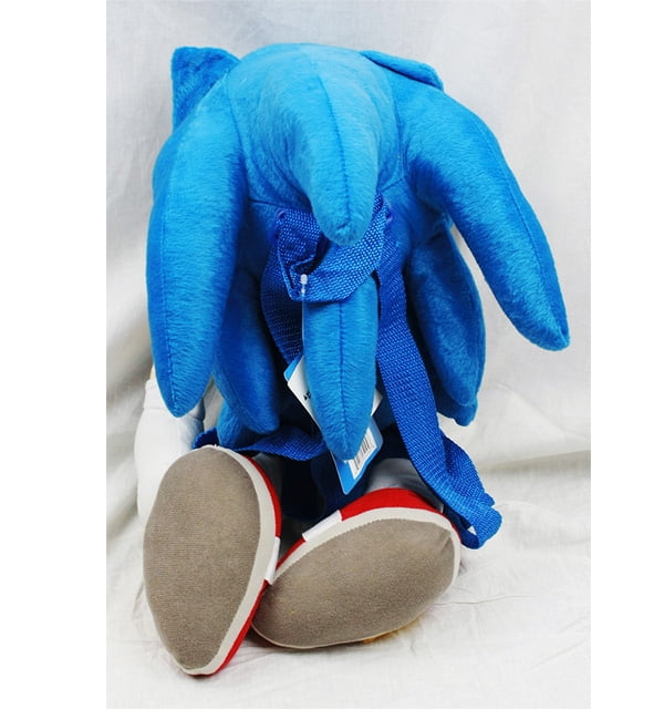 Plush Backpack - Sonic The Hedgehog - Sonic Soft Doll 18" New Toys ...