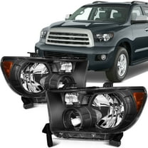SCITOO Headlight Assembly for Toyota Sequoia 2008-2017, Tundra 2007 ...