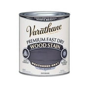 Carbon Gray, Varathane Premium Fast Dry Wood Stain-307416, Half Pint, 4 ...