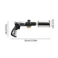 HCBY Propane Torch for Cooking & Grilling, Adjustable Flame up to 3272 ...