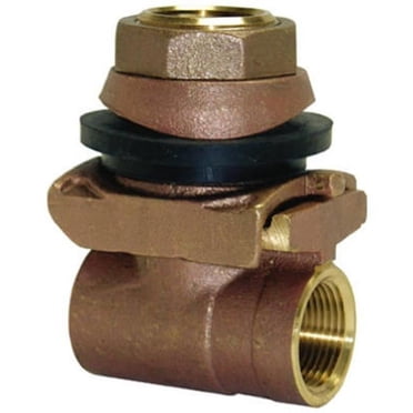 Parts 2O Brass Pitless Adapter - Walmart.com