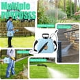 Sprayer 2 Gallon, Garden Sprayer with 3 Copper Nozzles, 4 Modes, Type-C ...