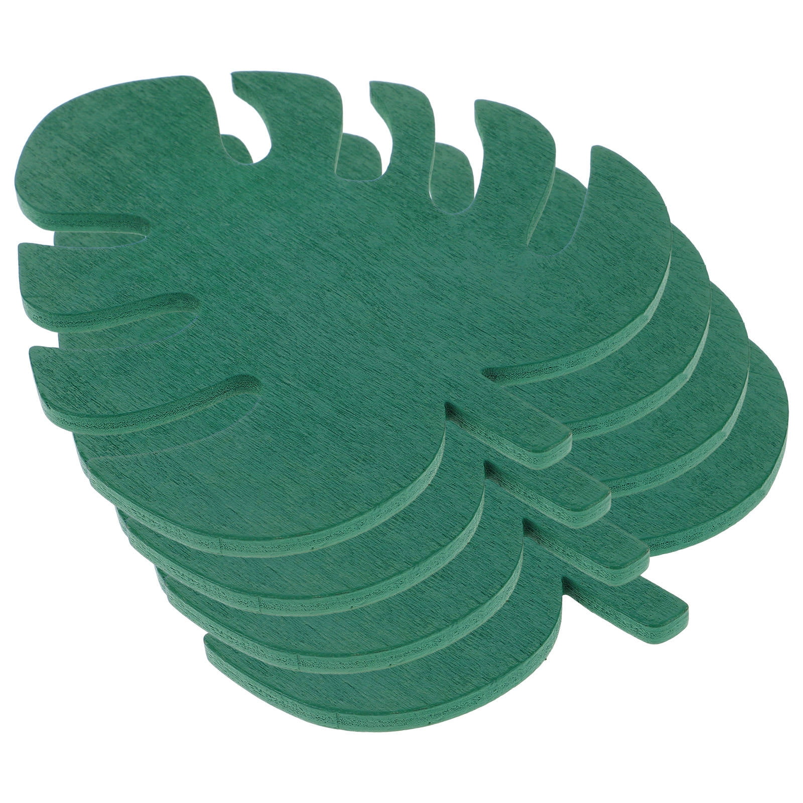 Click here for Phenofice 4pcs Wood Leaf Shaped Coasters Insulatio... prices
