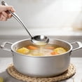 304 Stainless Steel Cooking Utensil Set, 11-piece long large metal ...
