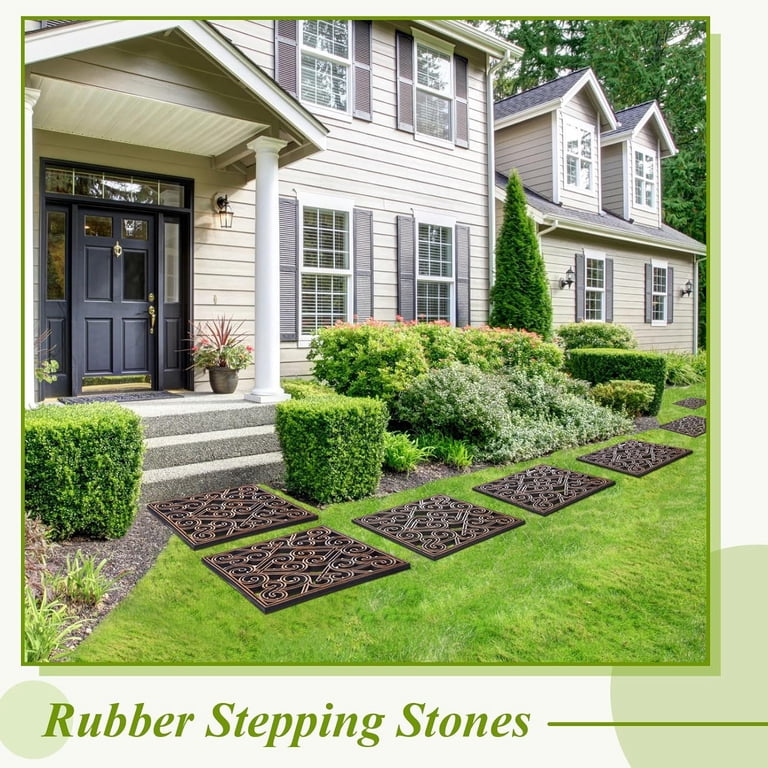Rubber Stepping Stones For Garden