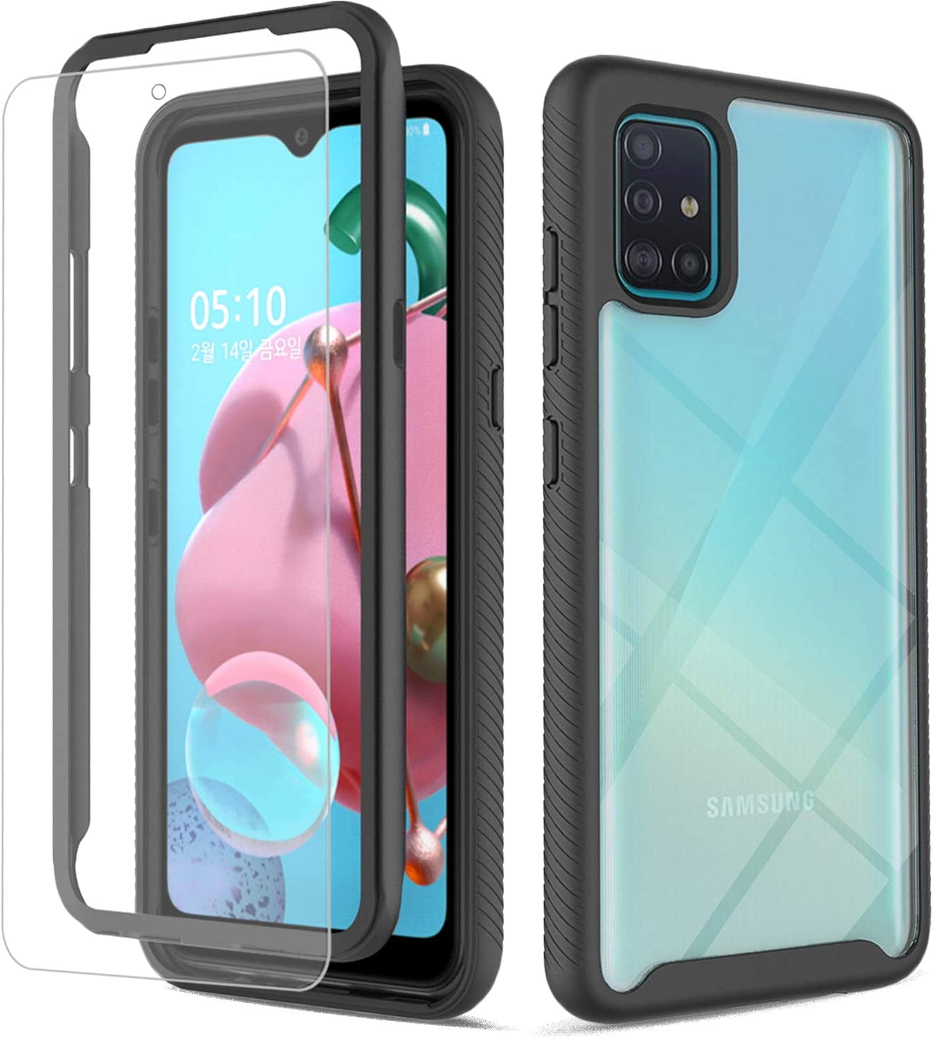 Samsung Galaxy S20 Ultra Case, Transparent Drop Proof Cover with ...