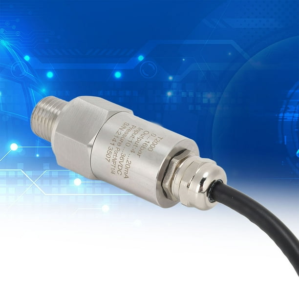 Transmitters Sensor, Accurate Pressure Transmitter 4-20MA Output ASIC NPT1/4 Sensitive For ...