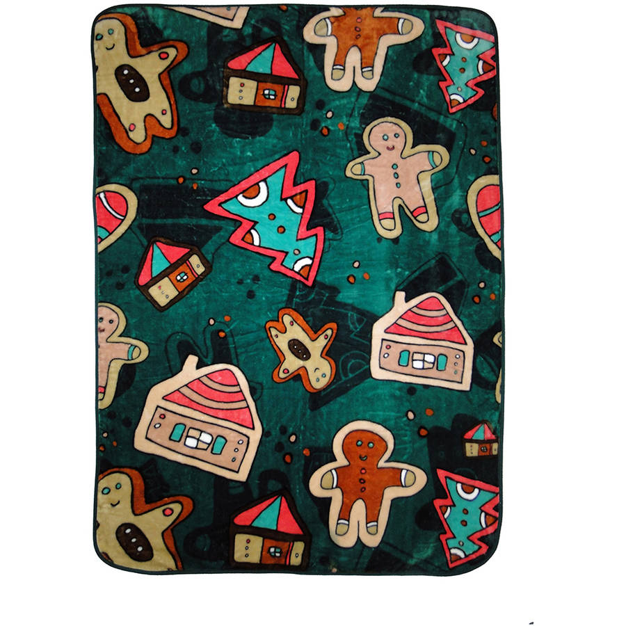 Shavel Home Products Hi Pile Luxury Oversized Throw Gingerbread ...