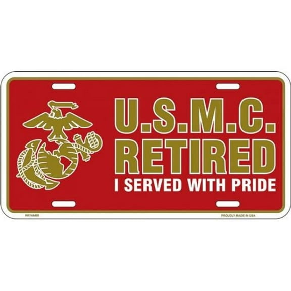 212 Main LP-1030 6 x 12 in. Route 66 Historic Shield with Wings Metal ...