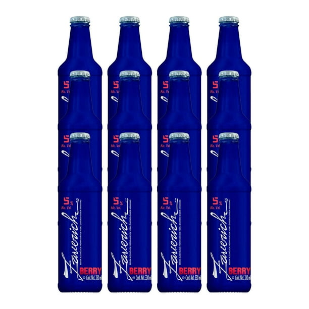 Pack de 12 Bebida Preparada Zaverich Berry 330 ml | Bodega Aurrera en línea