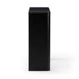 Plank+Beam Contour Home Entry Modern Rounded Console Table (46in, Black ...