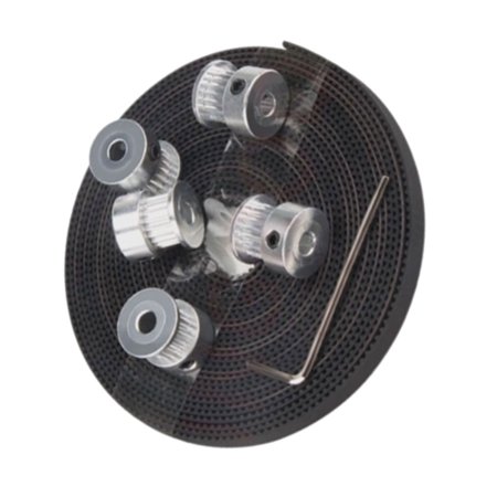 xinxixnxx 20T Timing Pulley Bore 5mm Office Industrial Synchronous Gear ...