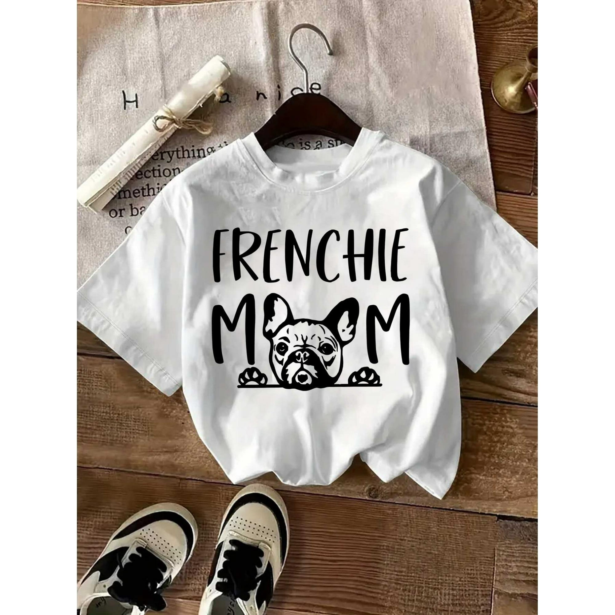 Click here for Generic French Bulldog Graphic T-Shirt For Women... prices