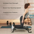 Lifepro Nordic Curl Glute Ham Developer Bench with Transport Wheels ...