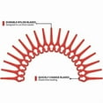 Pack of 50 compatible blades for Ferrex Aldi Far 20-i Grass Trimmer ...