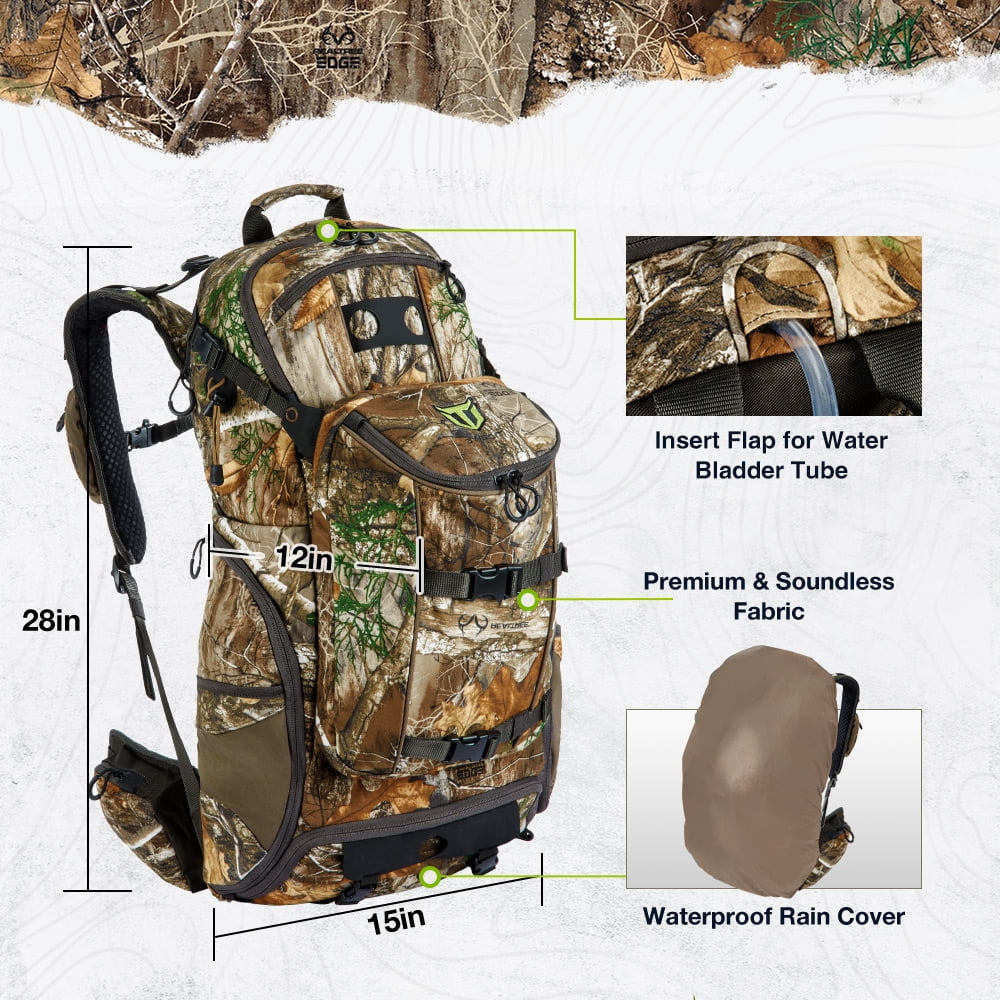 Buy TIDEWE Hunting Pack 3400cu, Silent Frame Hunting Backpack for Bow ...