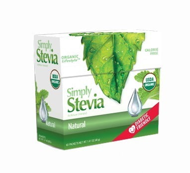 Stevia Sweet & Natural Packets - 40 CT - Walmart.com