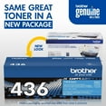 Brother TN436 Super High Yield Toner Cartridge, Up to 6500 Pages, Cyan ...
