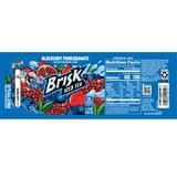 Brisk Blueberry Pomegranate Iced Tea 1 Liter Bottle Refreshing Fruit ...