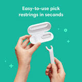 Quip Refillable Dental Floss Picks, Reusable Pick + Preloaded Dispenser ...