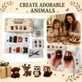 Moonsky DIY Beaded Craft Set, 4-Animal Pattern Kit, All-In-One ...