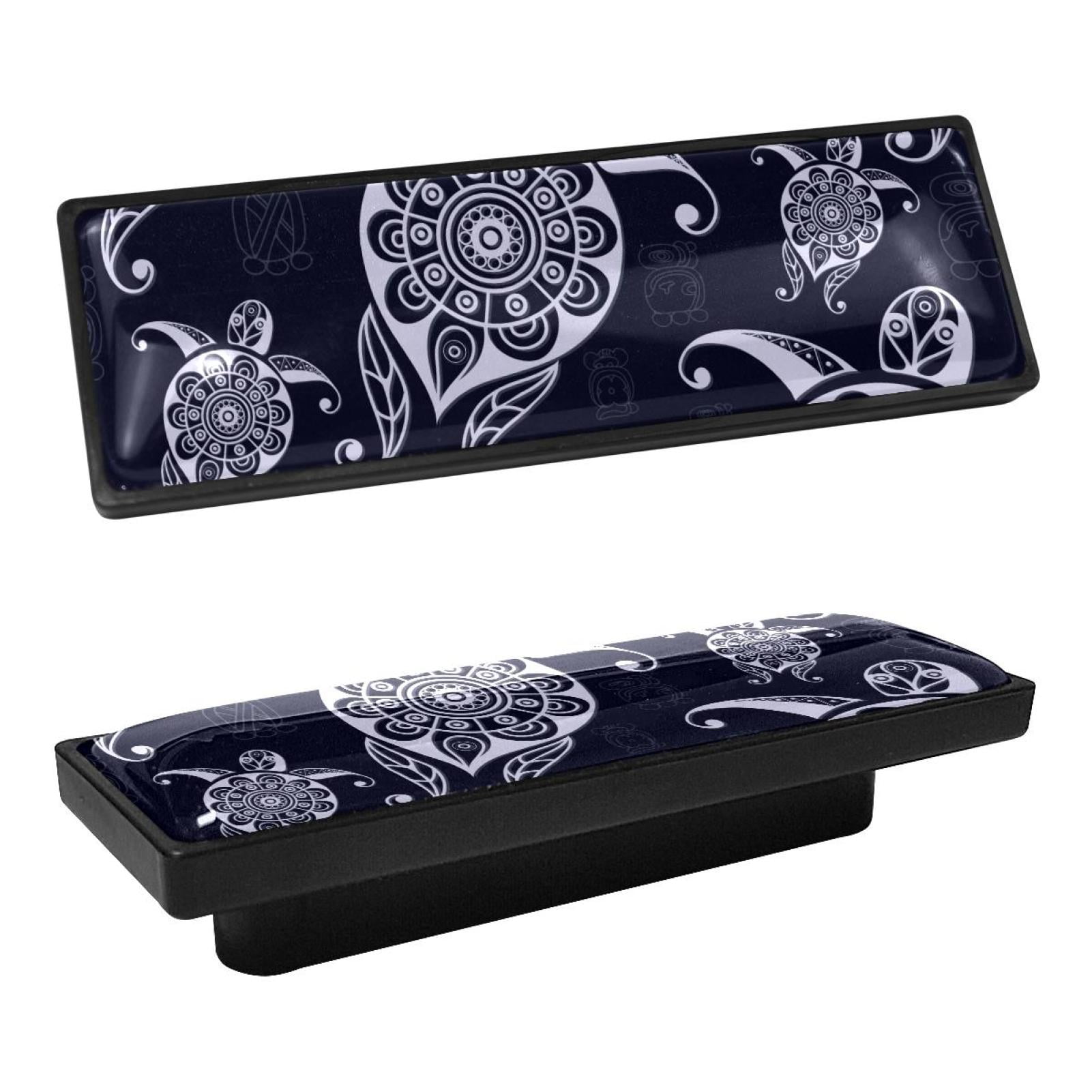 4 Pcs Rectangle Cabinet Handle Cupboard Knob Drawer Pulls Handle Boho ...