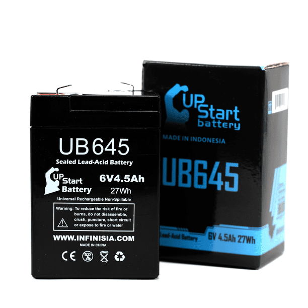 Omnibot 5402 Battery Replacement - UB645 Universal Sealed Lead Acid ...