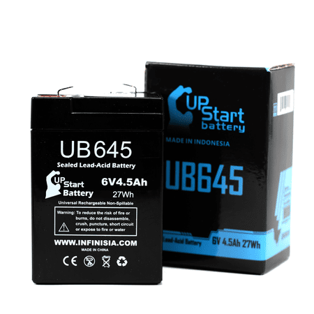 Omnibot 5402 Battery Replacement - UB645 Universal Sealed Lead Acid ...