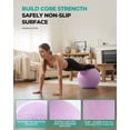 Gruper Yoga Ball, Extra Thick Exercise Ball for Workout Pregnancy ...