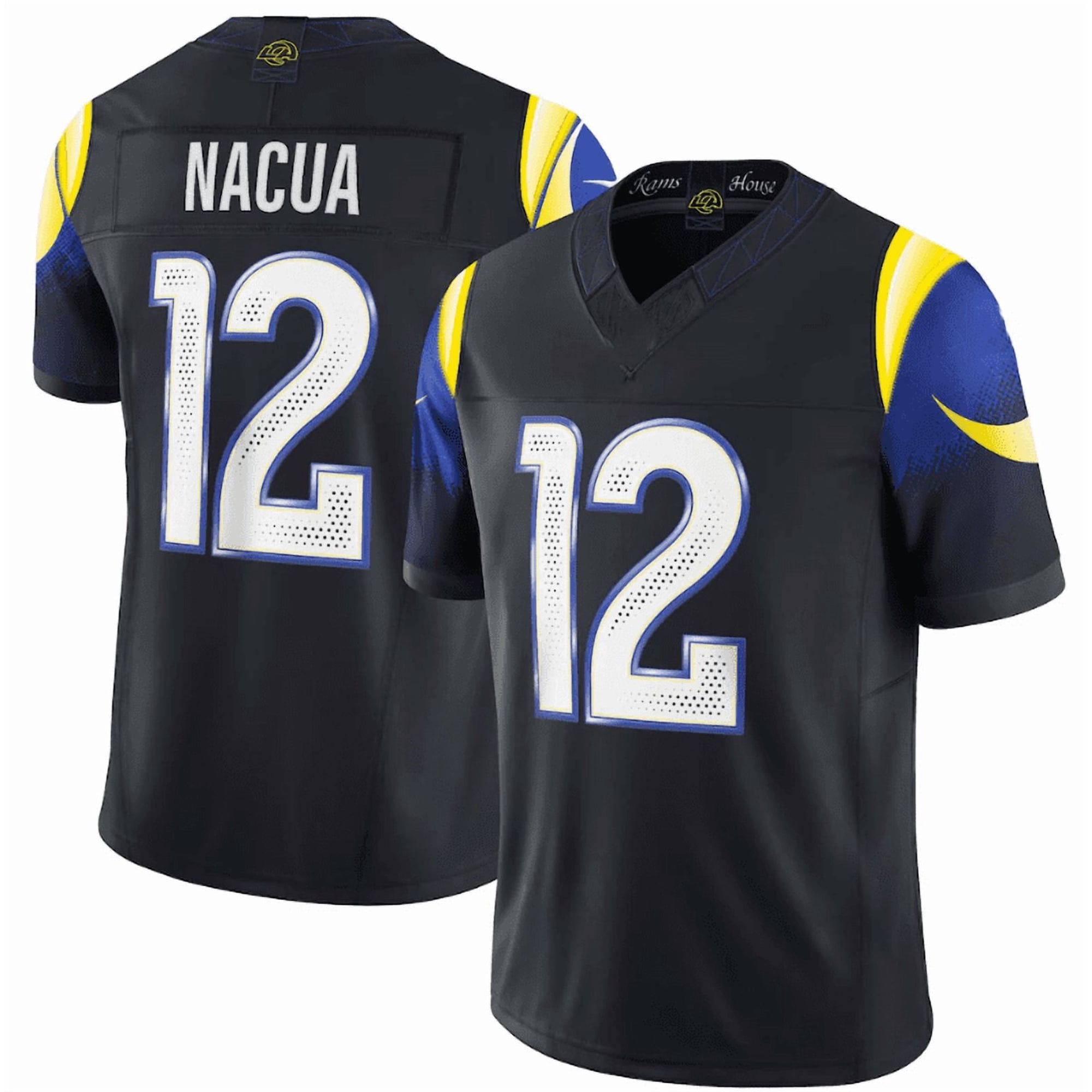 Click here for 012glq Mens Los Angeles Rams Puka Nakua Midnight B... prices