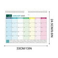 2025-2026 Wall Calendar | 18-Month Planner from January 2025 | Large ...